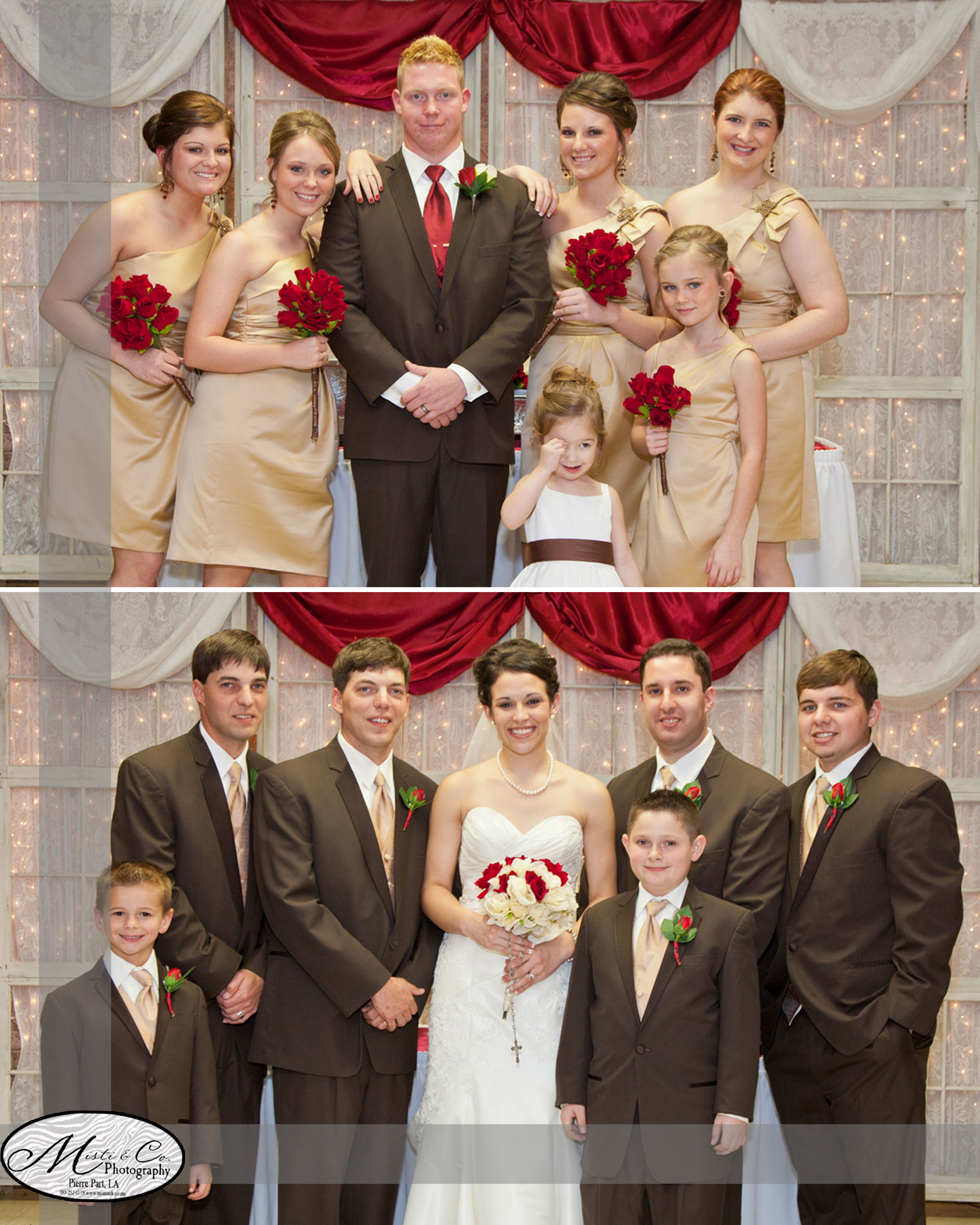 Mr. and Mrs. Seth Morgan, Wedding Day!