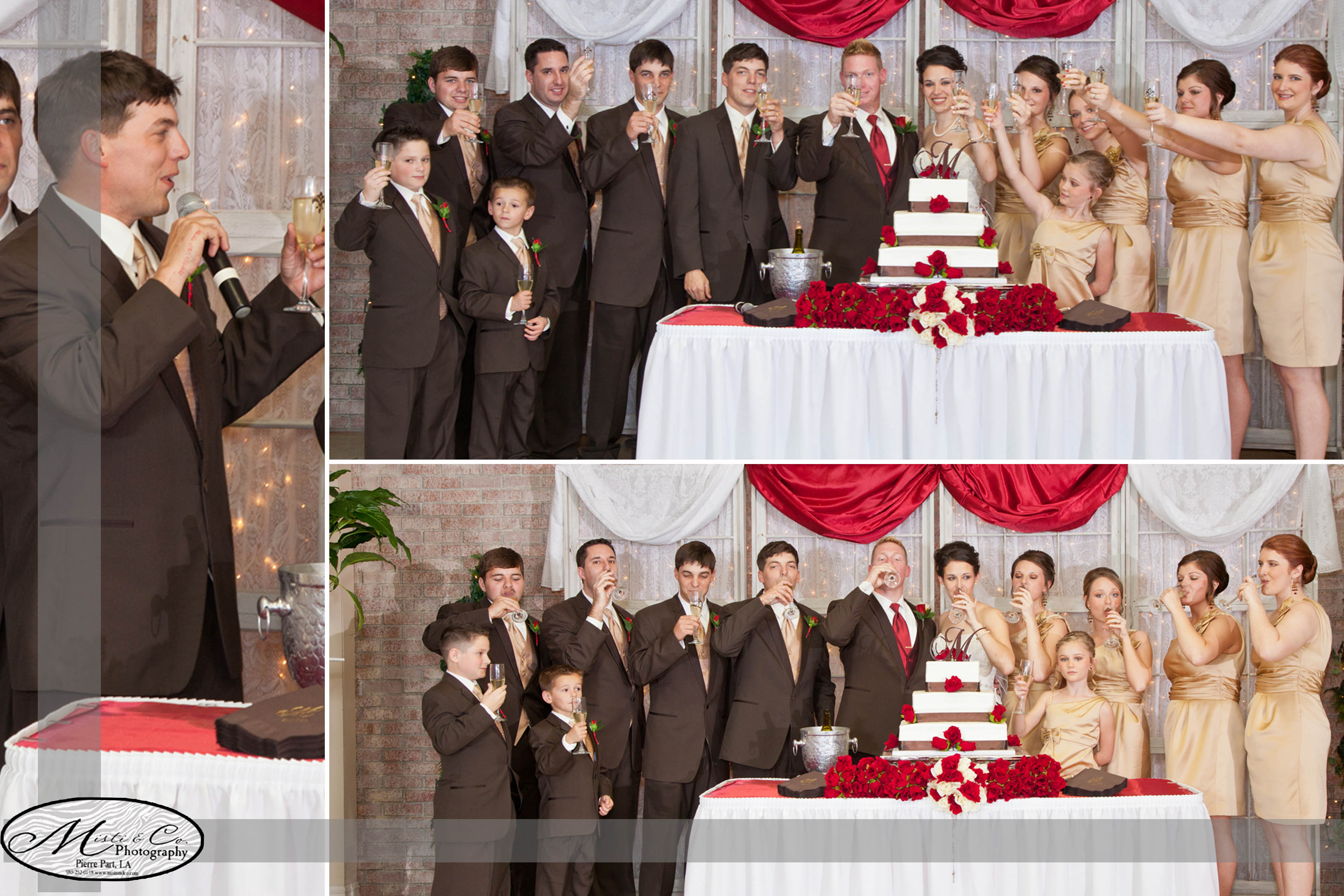 Mr. and Mrs. Seth Morgan, Wedding Day!